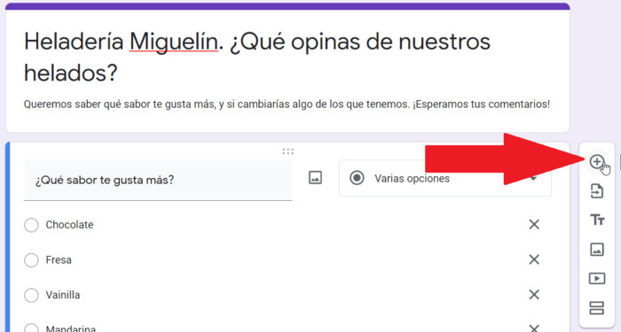 Pedir información usando Google Forms - Blog Escola Espai